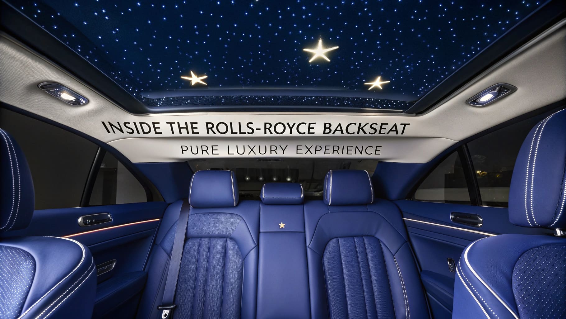 Inside the Rolls-Royce Backseat – Pure Luxury Experience