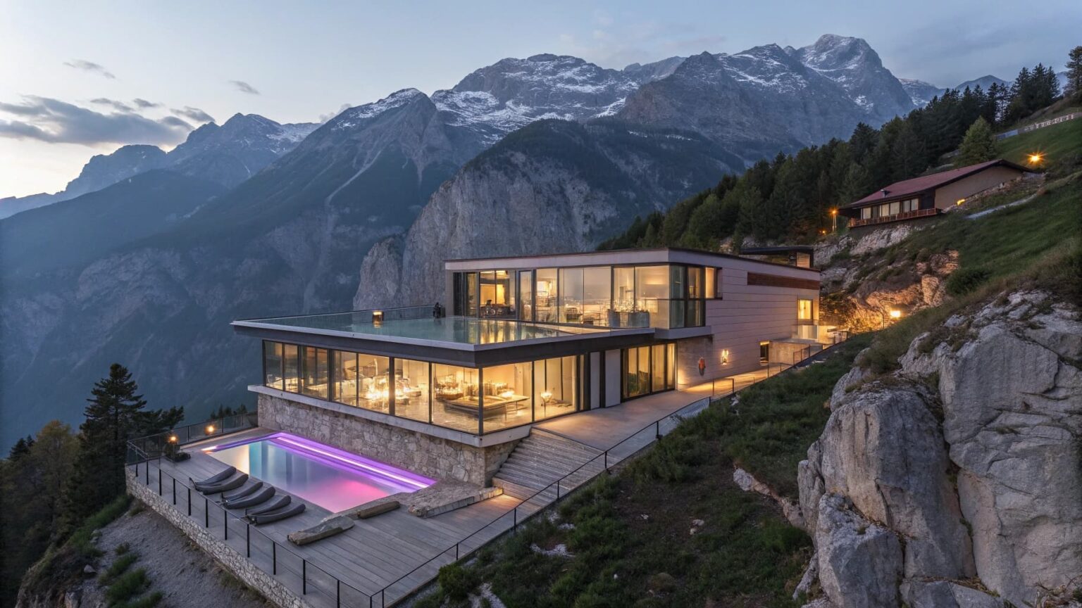 How Mountain Retreats Blend with Modern Design